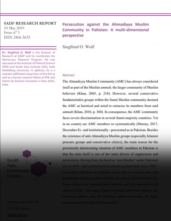 Reports – Stop The Persecution of Ahmadi Muslims