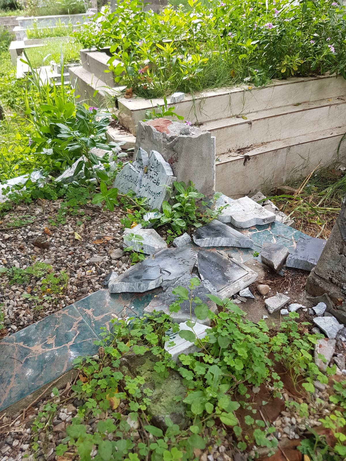 Historic Ahmadi Muslim graves desecrated by extremist – Stop The ...